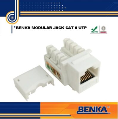 BENKA MODULAR JACK CAT 6 UTP (BNK-J45C6UWS) | Chính Hãng – Giá Rẻ – Giá ...
